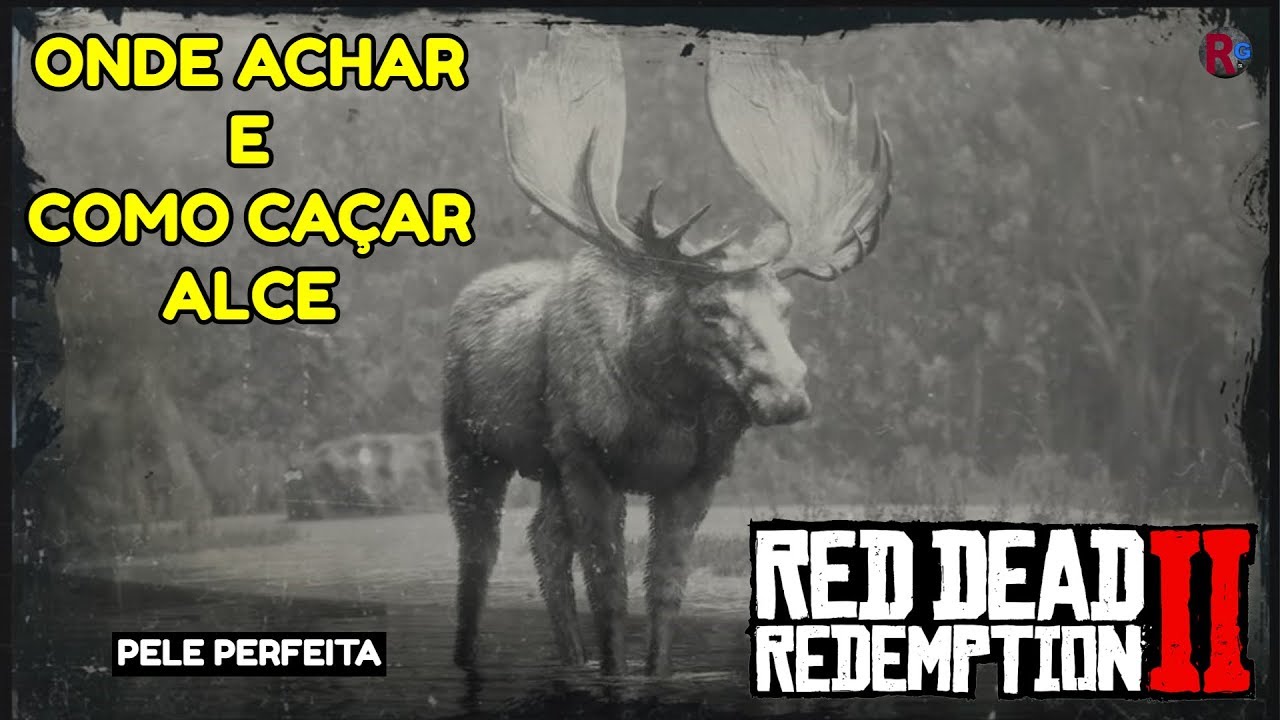 O SEGREDO PARA CONSEGUIR CAÇAR O ALCE MACHO - Red Dead Redemption 2 ...