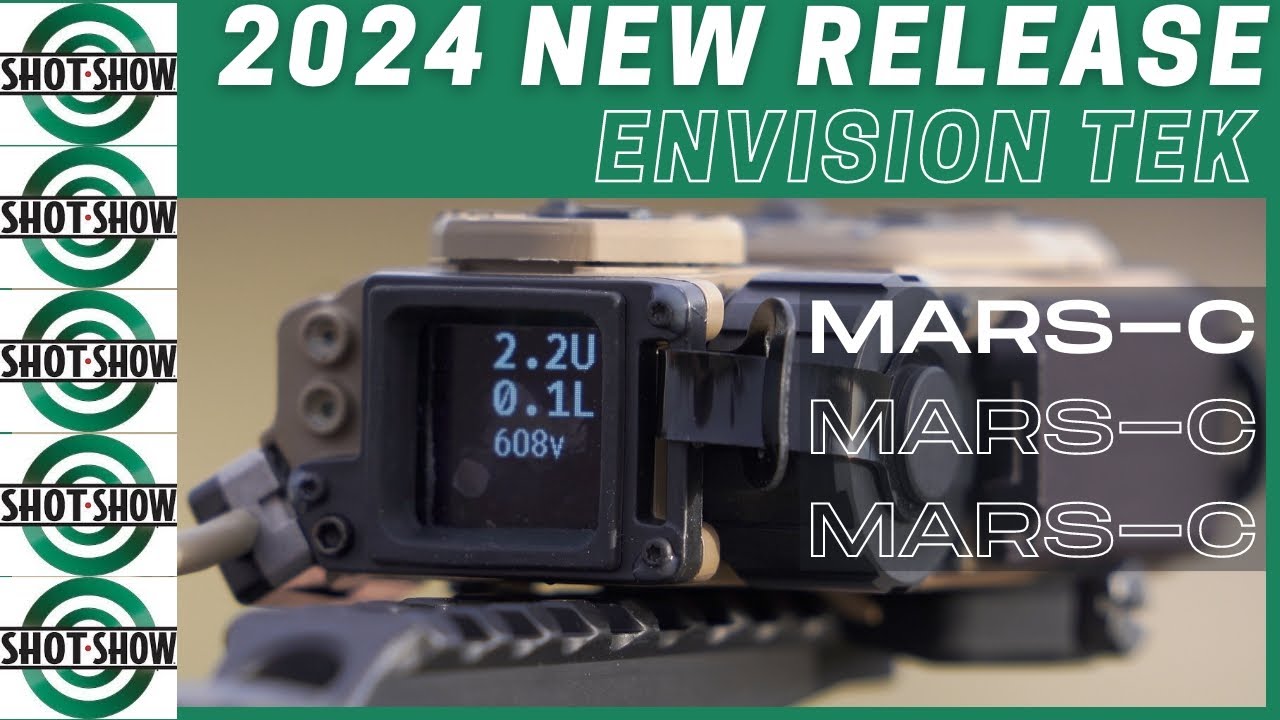 SHOT SHOW 2024 New Release: Envision MARS C Weapon Mounted Range Finder - YouTube