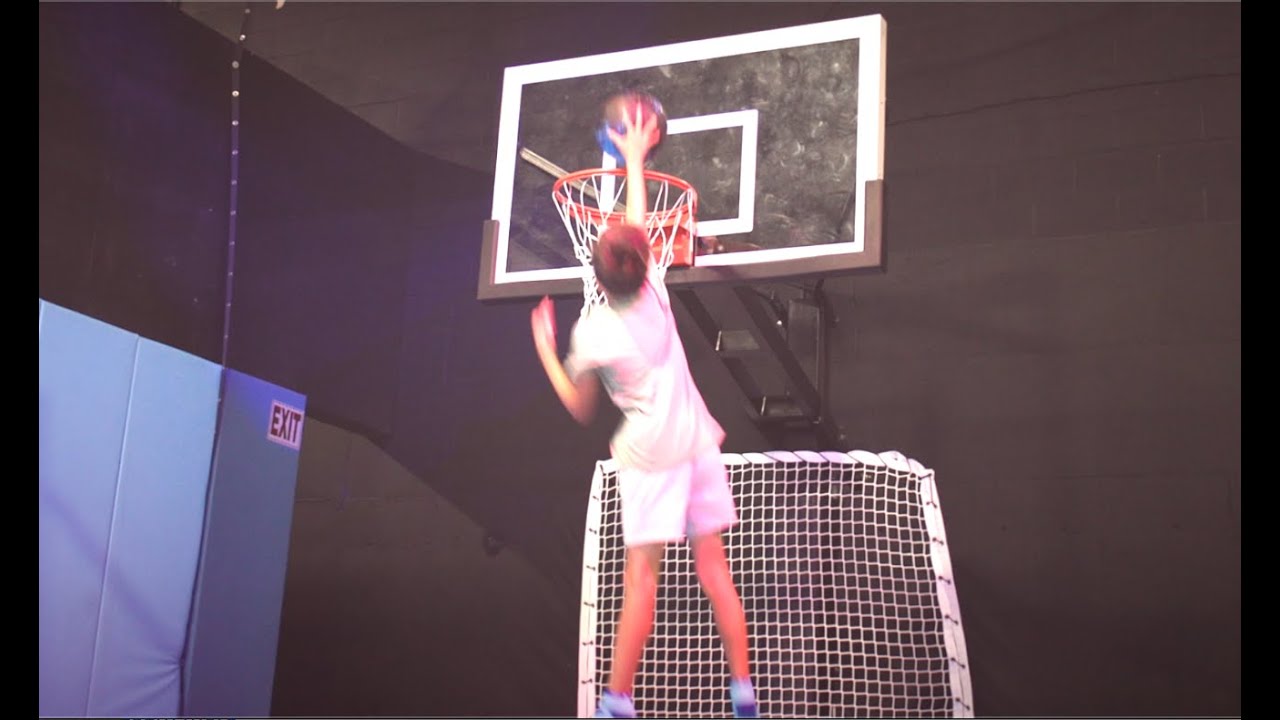 Air Slam Basketball at Flight Adventure Park - YouTube
