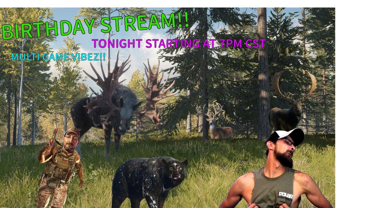 BIRTHDAY STREAM MULTI GAME VIBEZ!! - YouTube