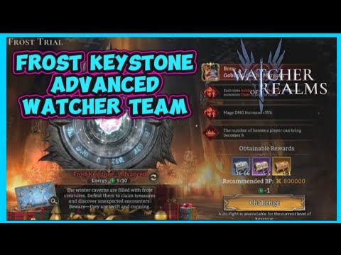 Frost Trial | Frost Keystone Advanced | Watcher Team | Watcher of ...