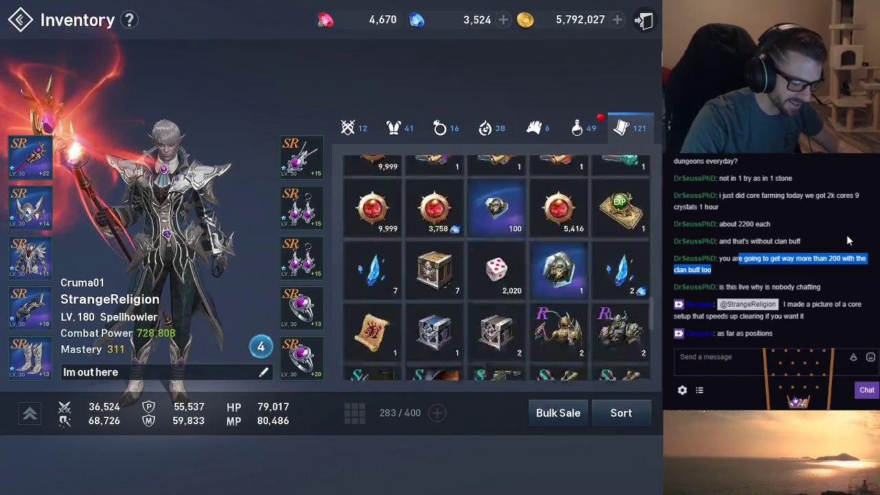 Lineage 2 Revolution Codex/Leader Buff/Core Potion - YouTube