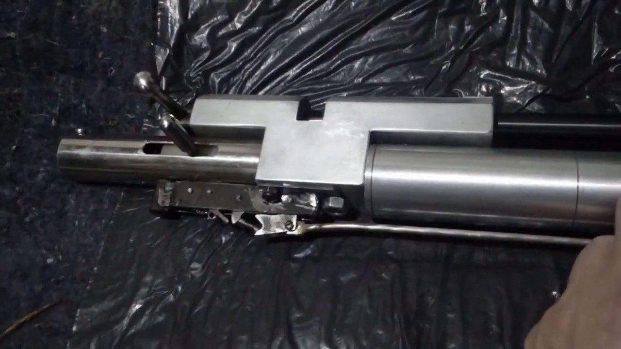 Самодельная PCP винотовка Часть 10. "Спусковой механизм"/DIY PCP rifle ...