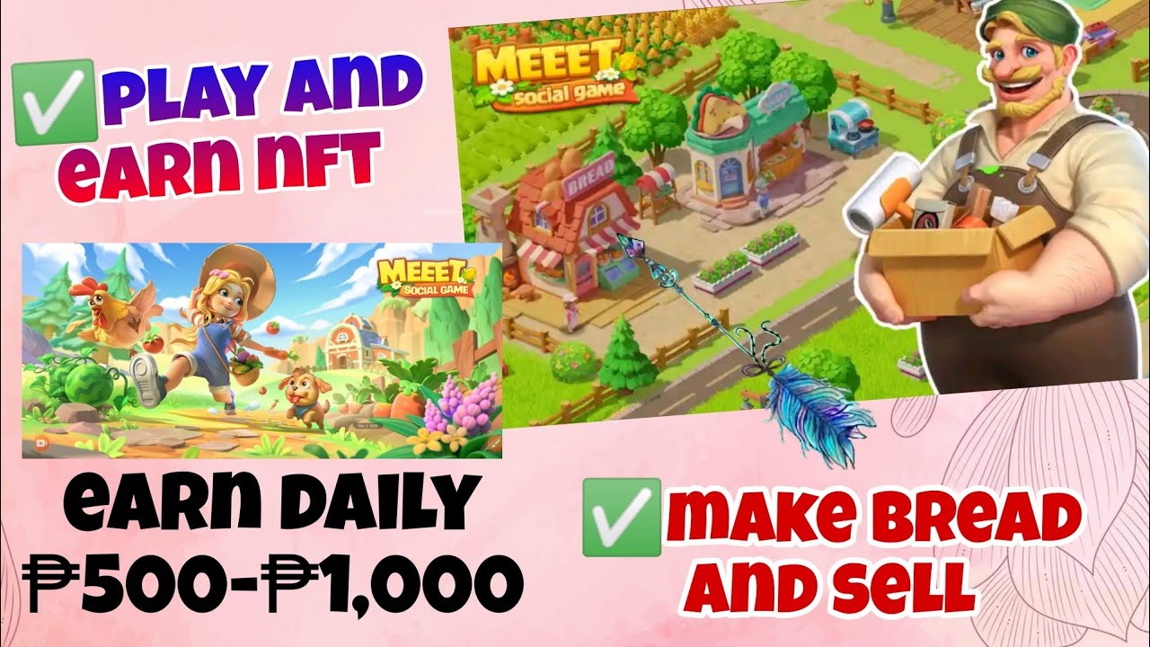 EARN FREE DAILY ₱500-₱1,000 SA NEW PLAY TO EARN NFT: MAKE BREAD AND ...