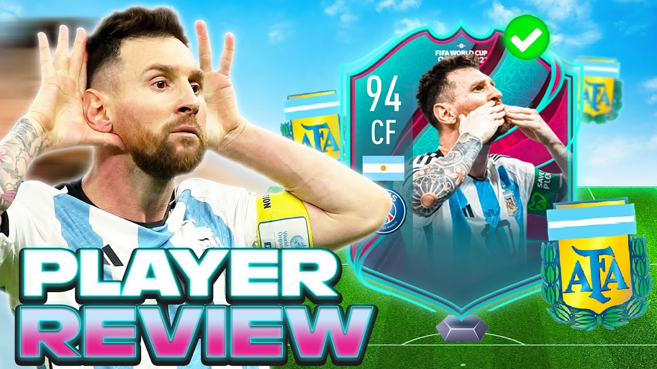 TOTT 94 Messi Player Review! Is He Worth? FIFA 23 Ultimate Team - YouTube