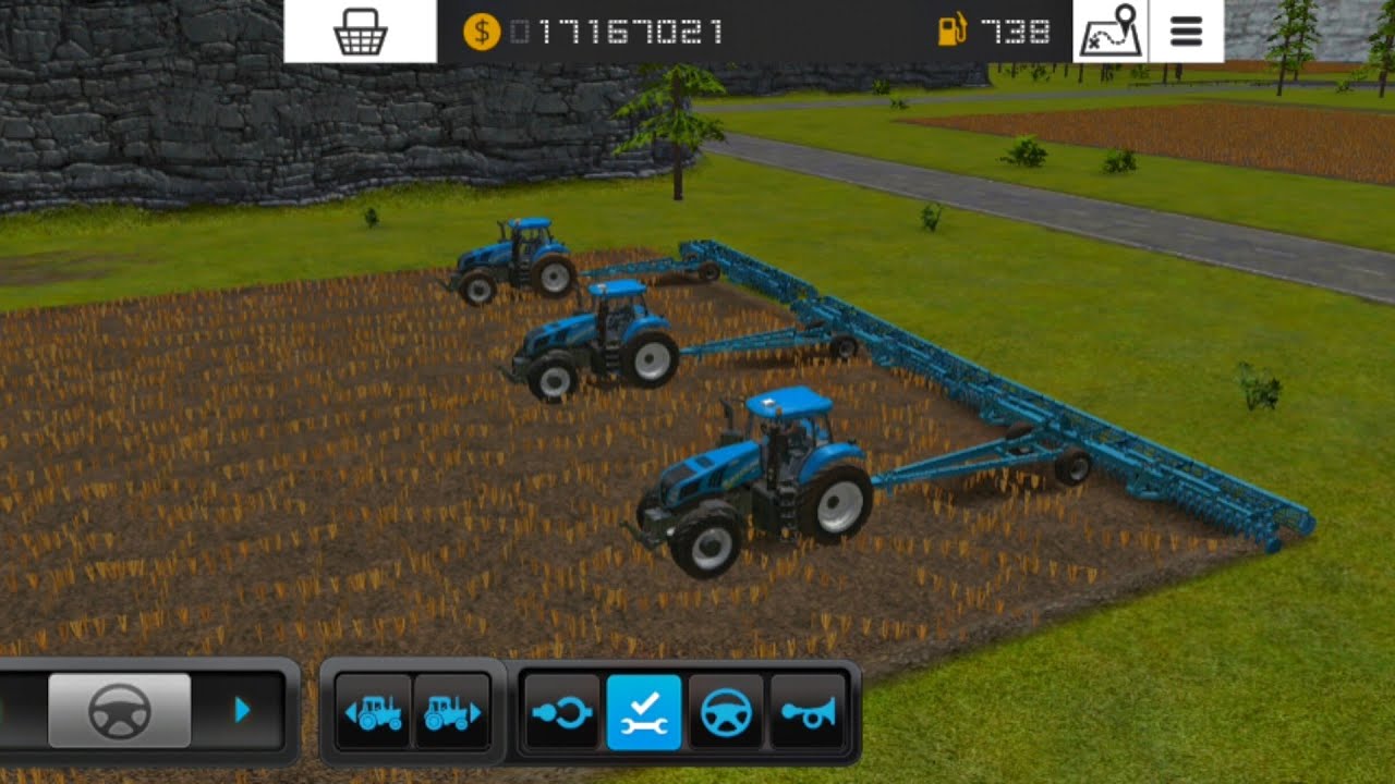 All Fields Cultivation And Straw Collection In Fs 16 || Farming ...