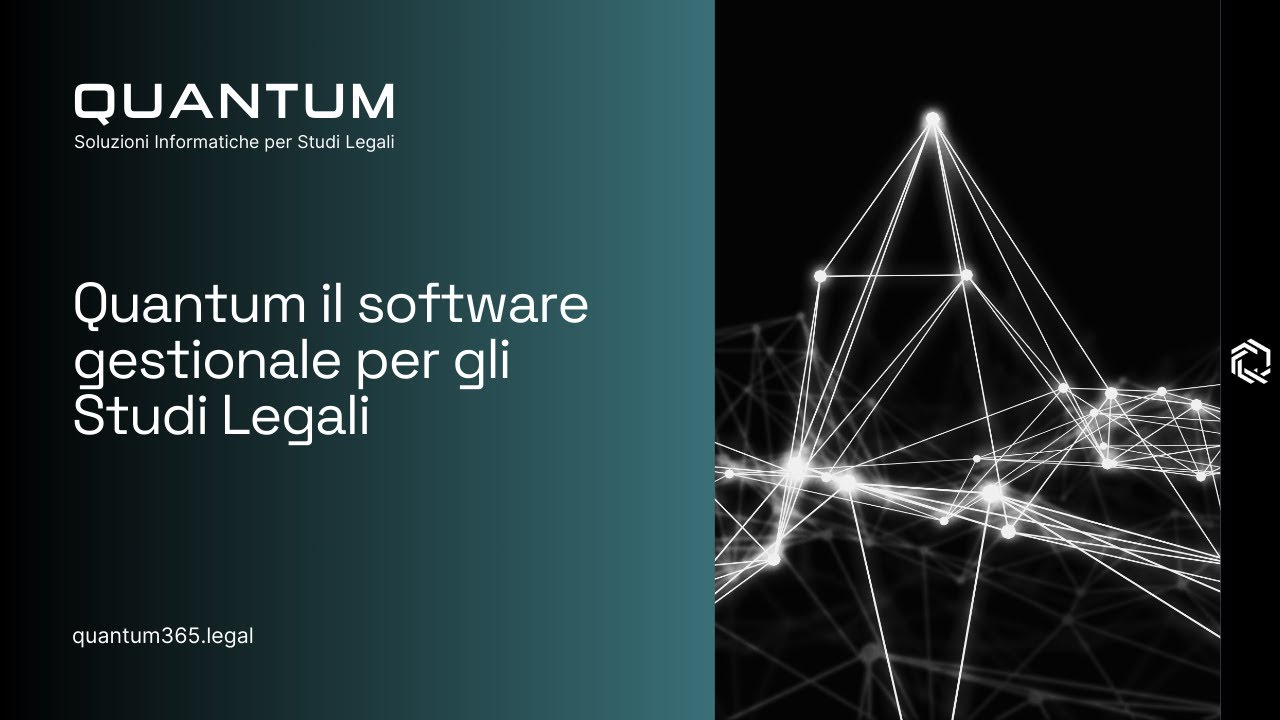 Quantum il software gestionale per gli Studi Legali - YouTube