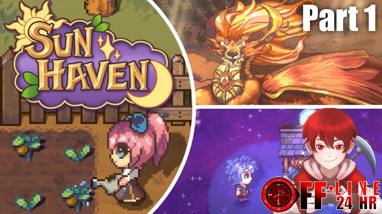 Sun Haven - ตัวเต็มมาแล้ว ปลูกผักเล่นกับเพื่อนได้ #1(เกมปลูกผัก. Co-op ...