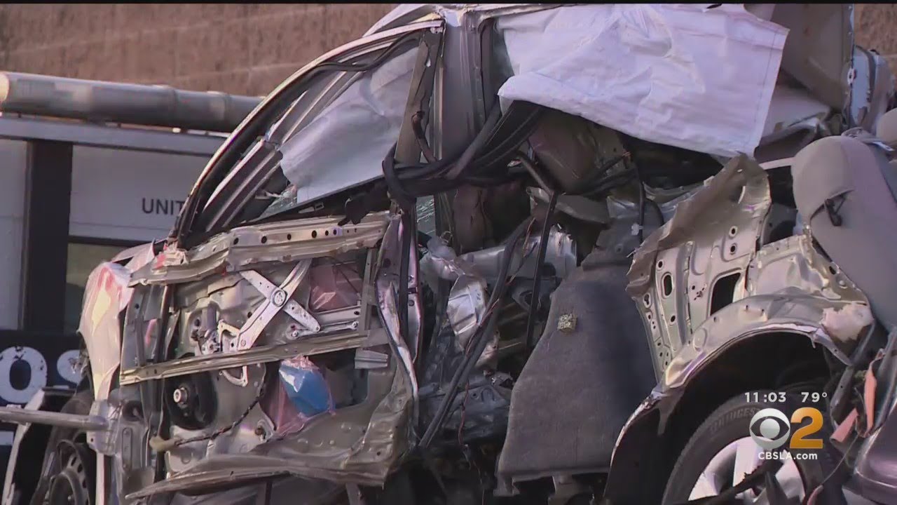 UCLA student killed after crash splits car in half on 101 Freeway in ...