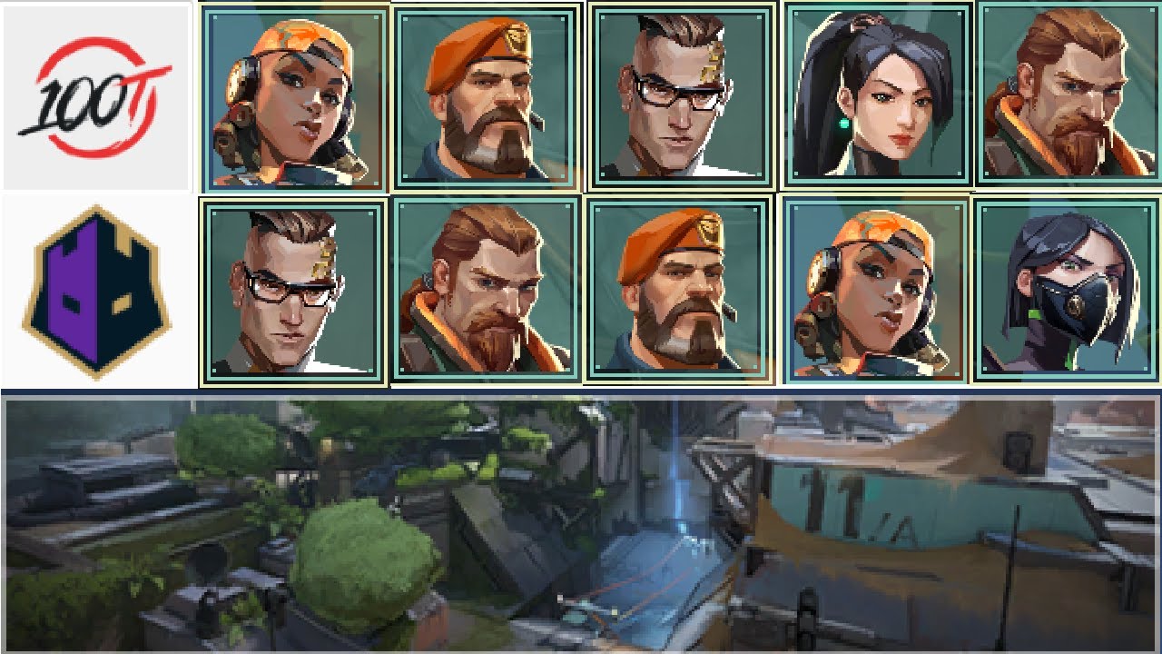 100T vs The Guard MAP1 FRACTURE VCT Challengers Stage2 2022 - YouTube