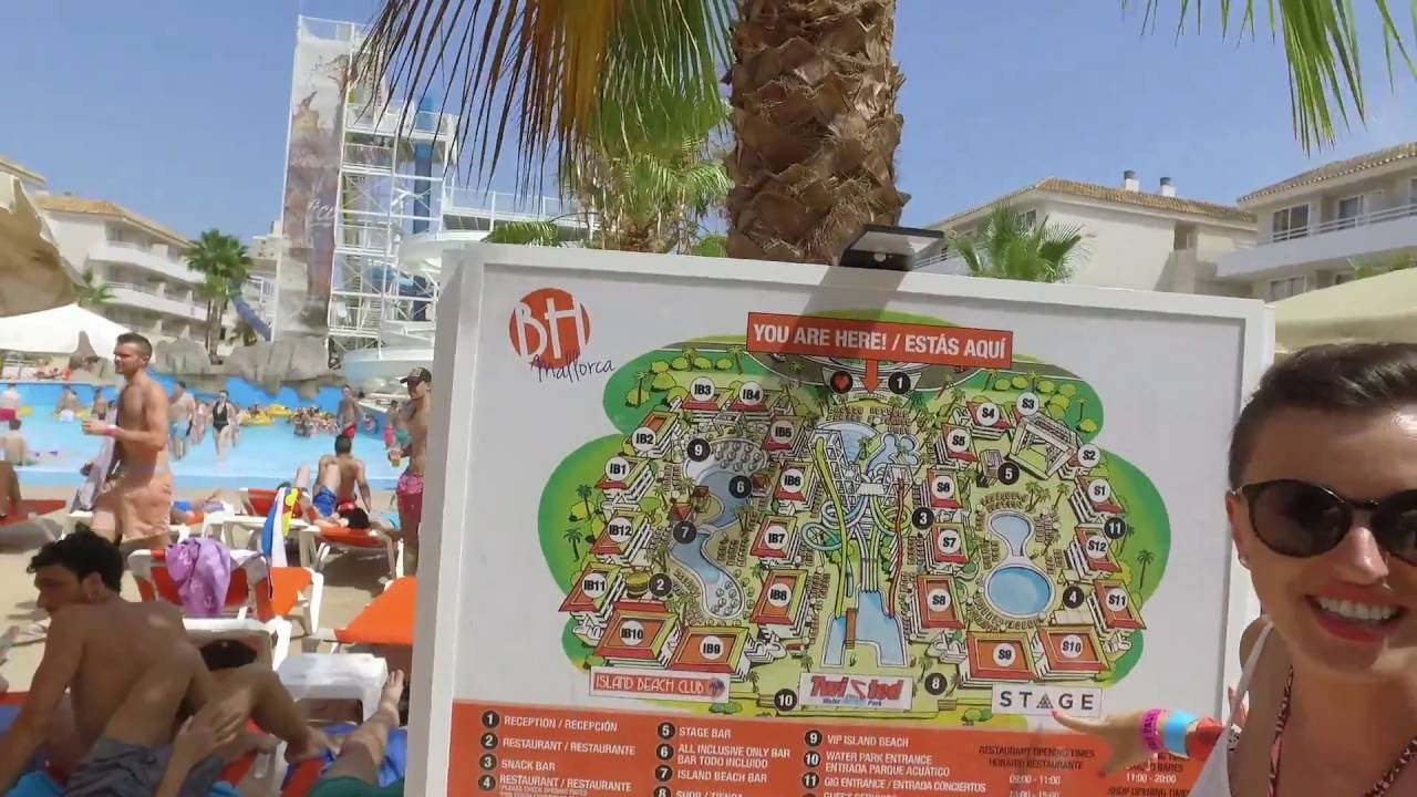 MALLORCA BEST POOL PARTY in BH Hotel by Flying Locas - YouTube