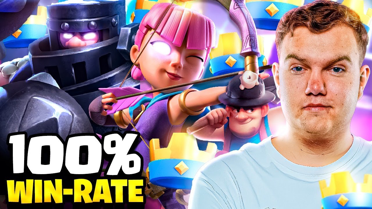 BEST EVOLUTION ARCHERS DECK IN CLASH ROYALE! - YouTube