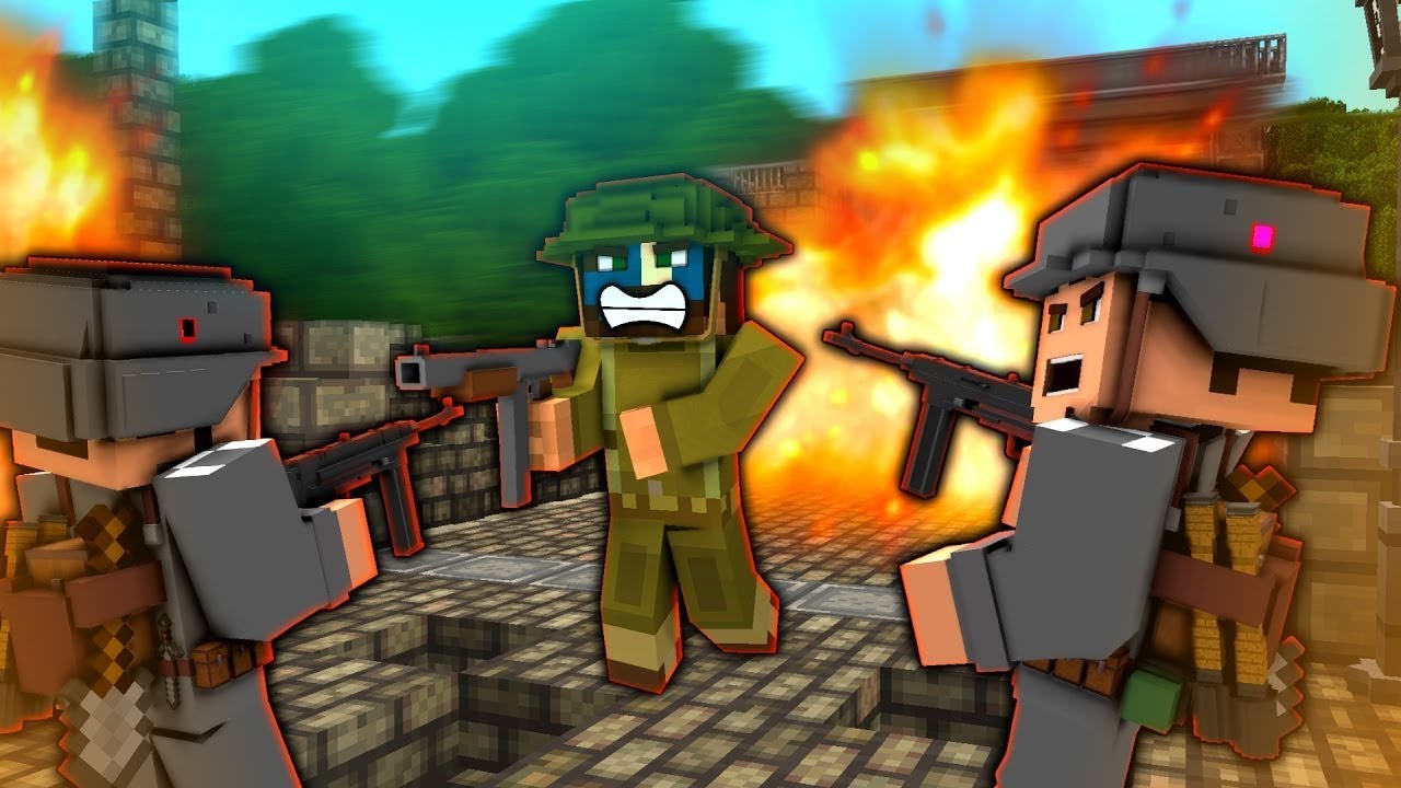 TAKING THE BRIDGE! - Minecraft WW2 (Heroes & Generals) - S1E17 - YouTube