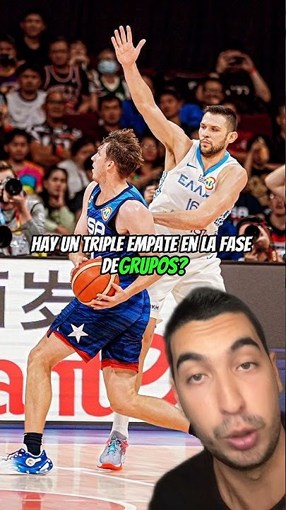 ¿Que pasa si hay un triple empate en el Mundial?🏀 #fiba #baloncesto - YouTube