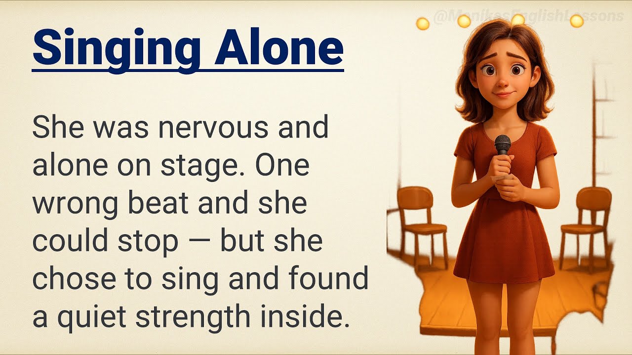 Singing Alone | Learn English through Story Level 2 | Graded Reader ...