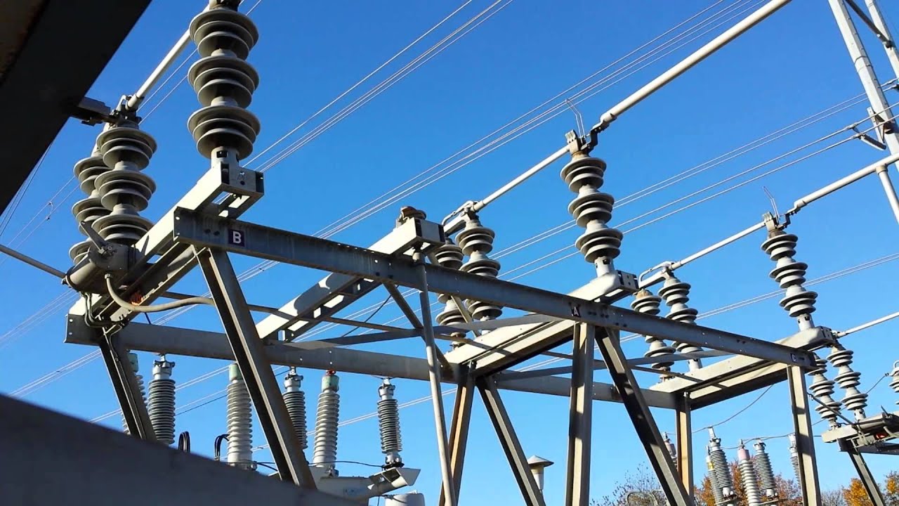 138kv switch closing - YouTube