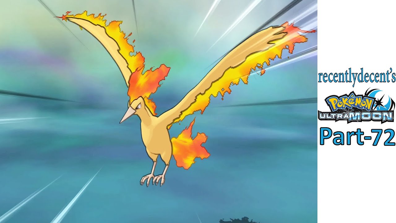 Catching Moltres (Pokémon Ultra Moon Gameplay Part-72) - YouTube