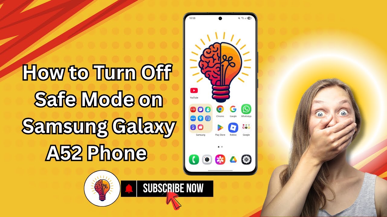 How To Turn Off Safe Mode on Samsung A52 Phone in 2025 | Easy Steps to ...