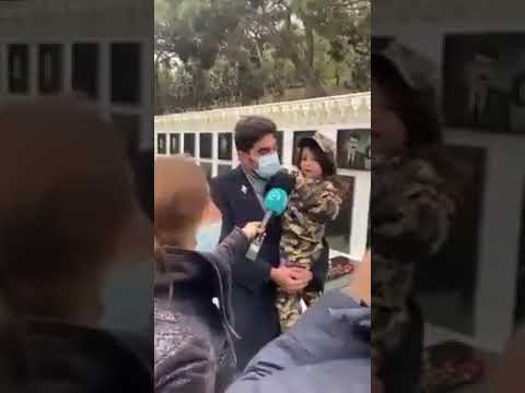 5 yawli Nuray vetenperver Ermenilere bele ders kecdi