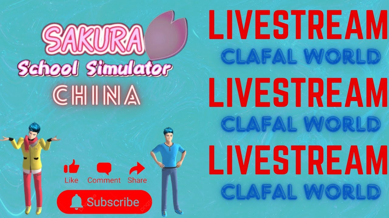 SAKURA SCHOOL SIMULATOR CHINA - LIVE STREAMING - YouTube