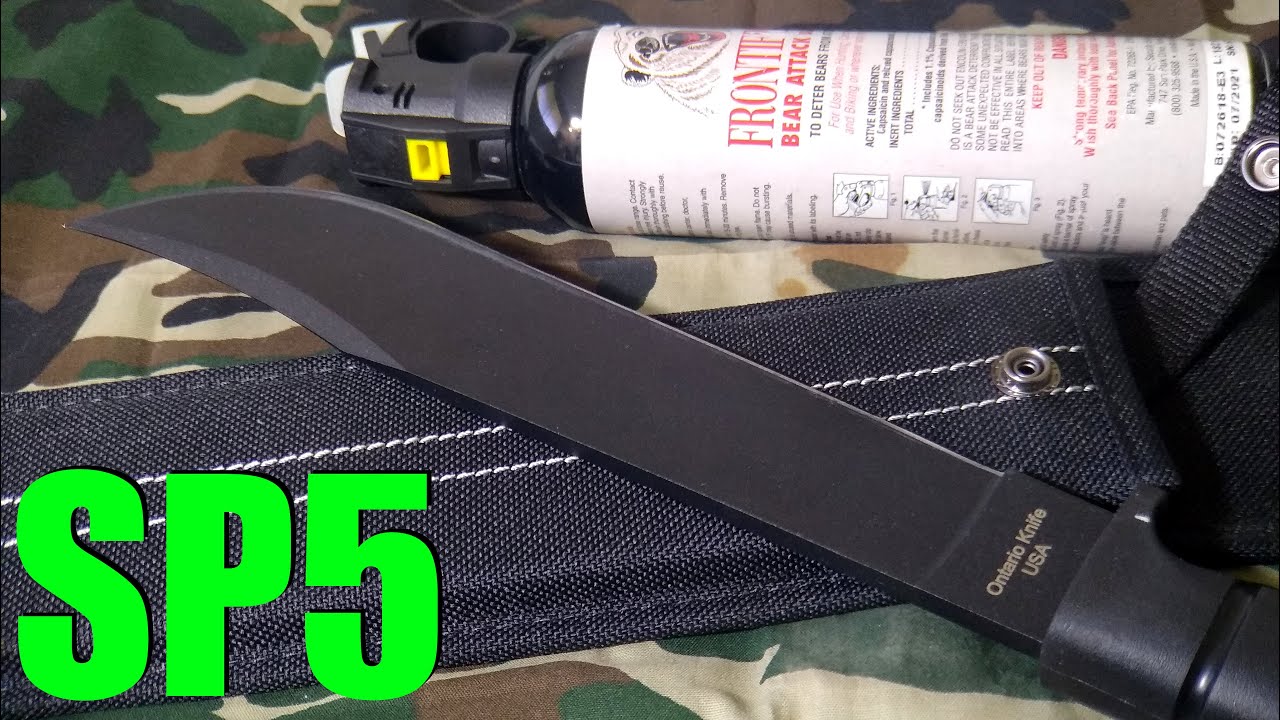 Ontario SP5 First Look! SRK SHTF Bug Out Camping! - YouTube