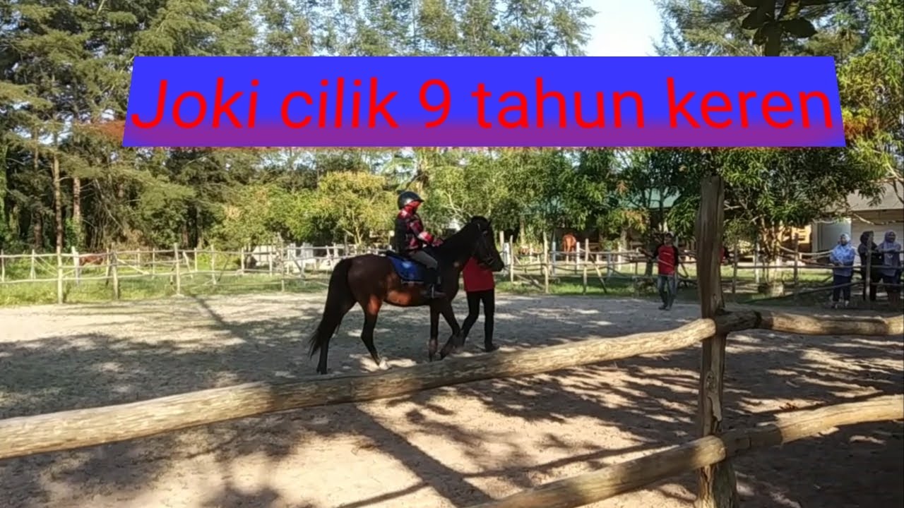 teknik berkuda yang benar! | Joki cilik berbakat usia 9 tahun ...