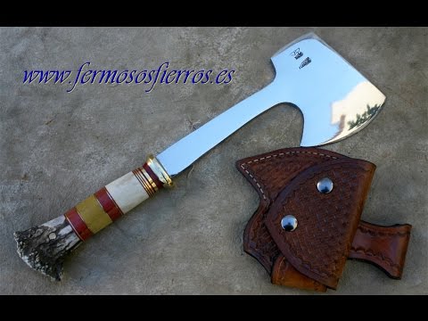 Hacha Scagel Axe Fermosos Fierros - YouTube