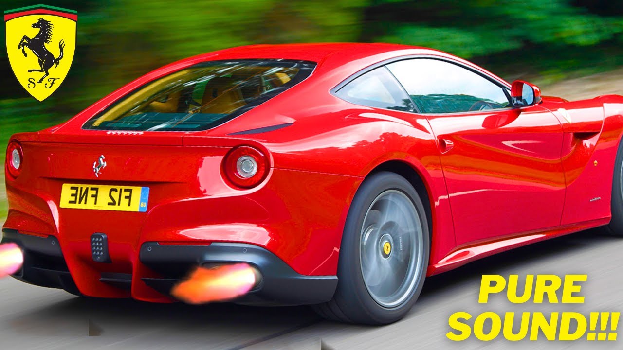 Ferrari F12 Berlinetta Exhaust Sound & Acceleration (Stock + Straight ...