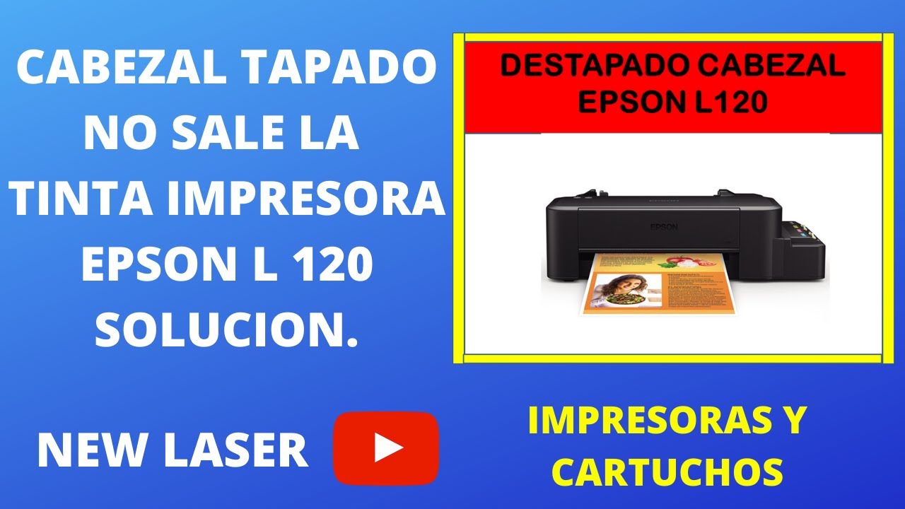 IMPRESORA TAPADA NO IMPRIME EPSON L 120 NO SALE NINGUN COLOR COMO LA impresora-tapada-no-imprime-epson-l-120-no-sale-ningun-color-como-la