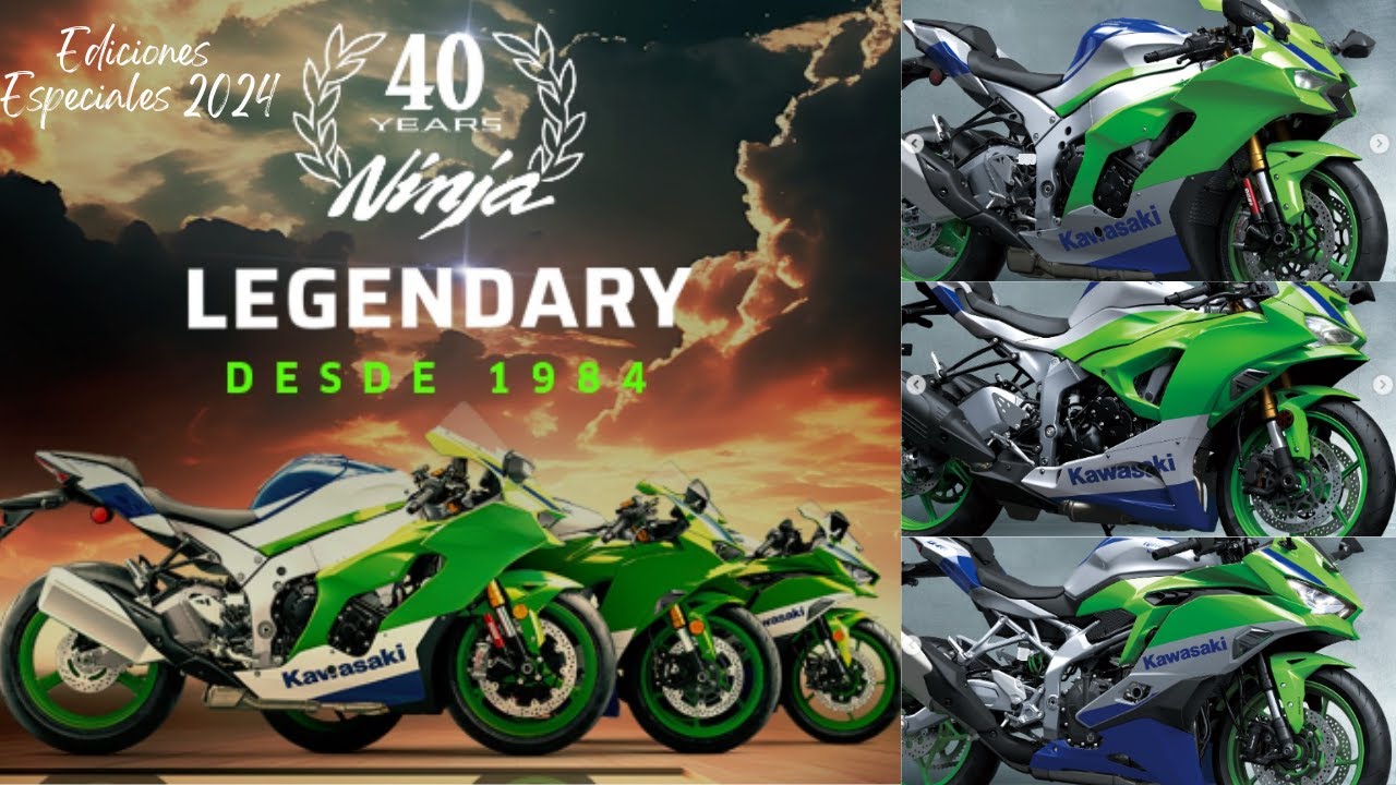 Kawasaki Ediciones 2024 Aniversario. - YouTube