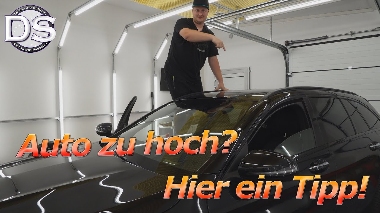 Damit kannst du auch deinen SUV und Pickup auf dem Dach erreichen ...