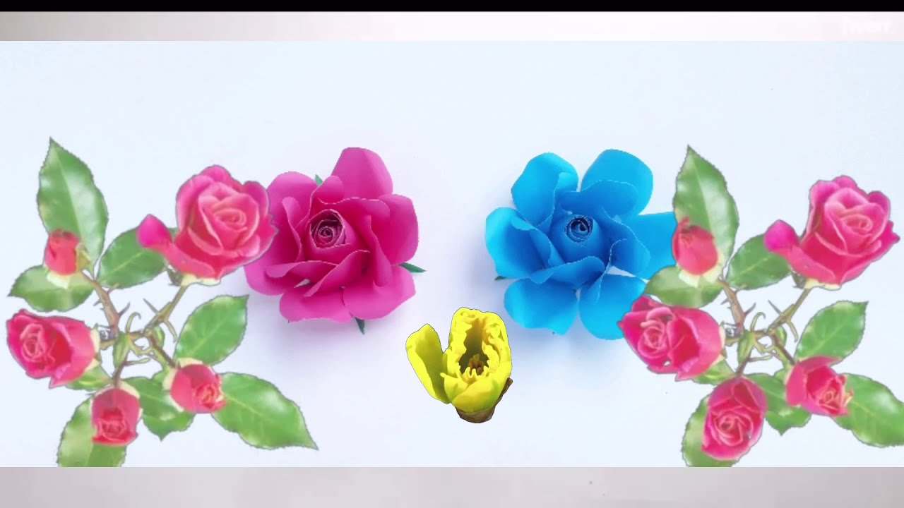 Eternal Rose Origami Made Simple - YouTube