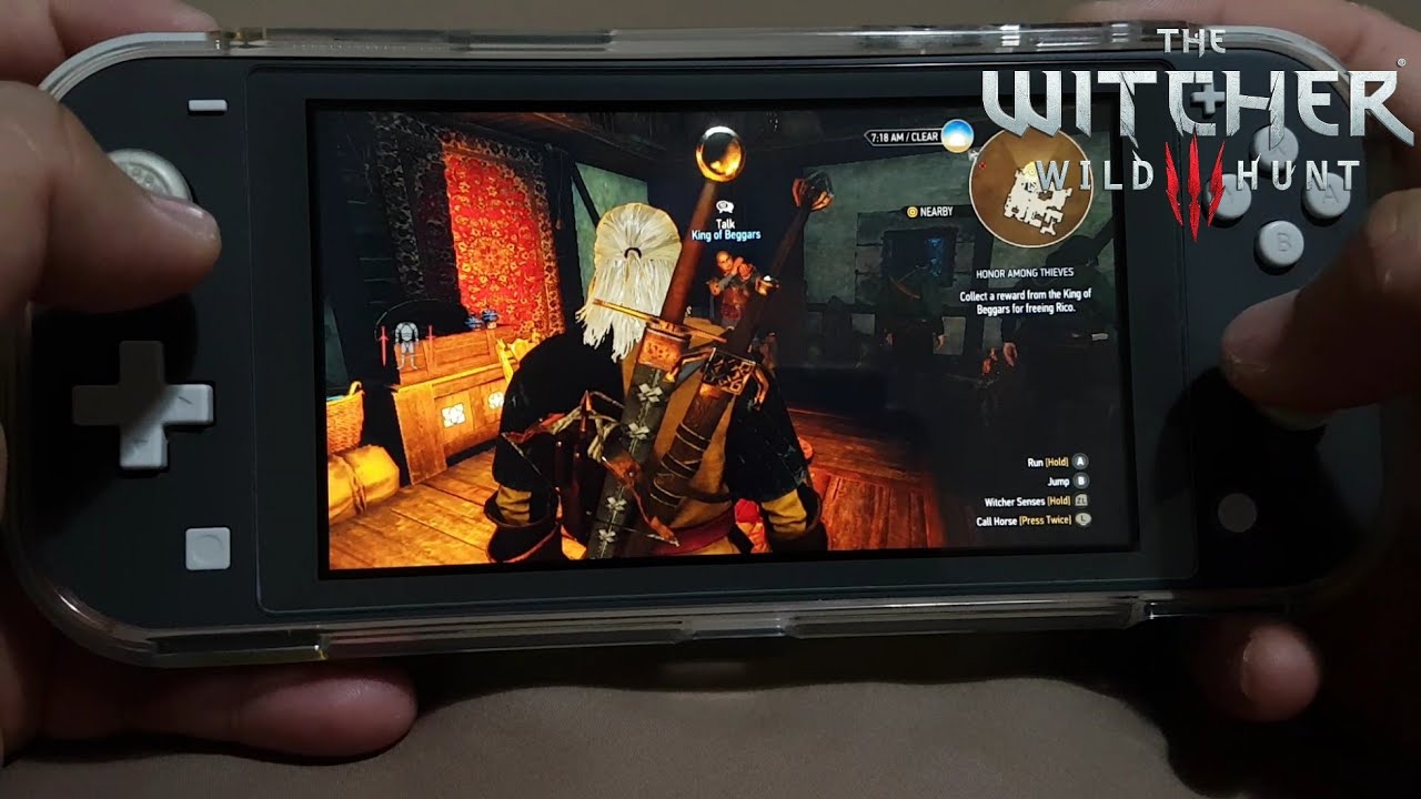 Witcher 3 Wild Hunt on Nintendo Switch Lite Part 34 - YouTube
