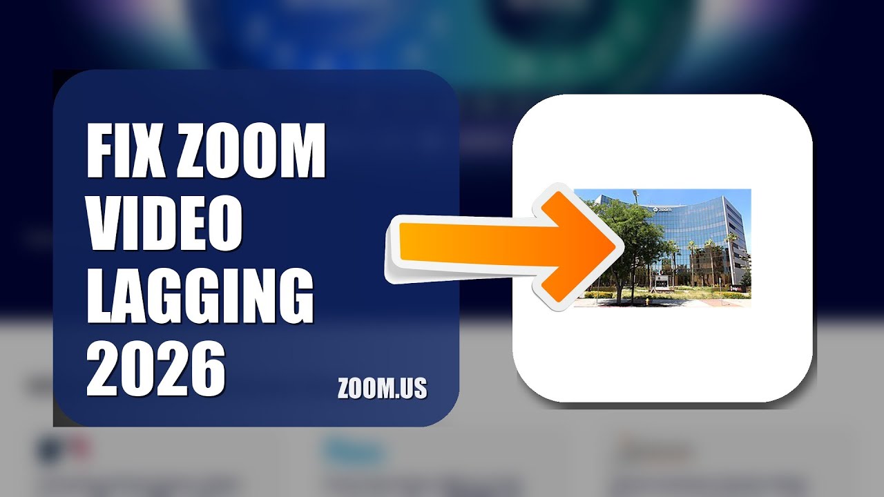 How To Fix Zoom Video Lagging 2026 - YouTube
