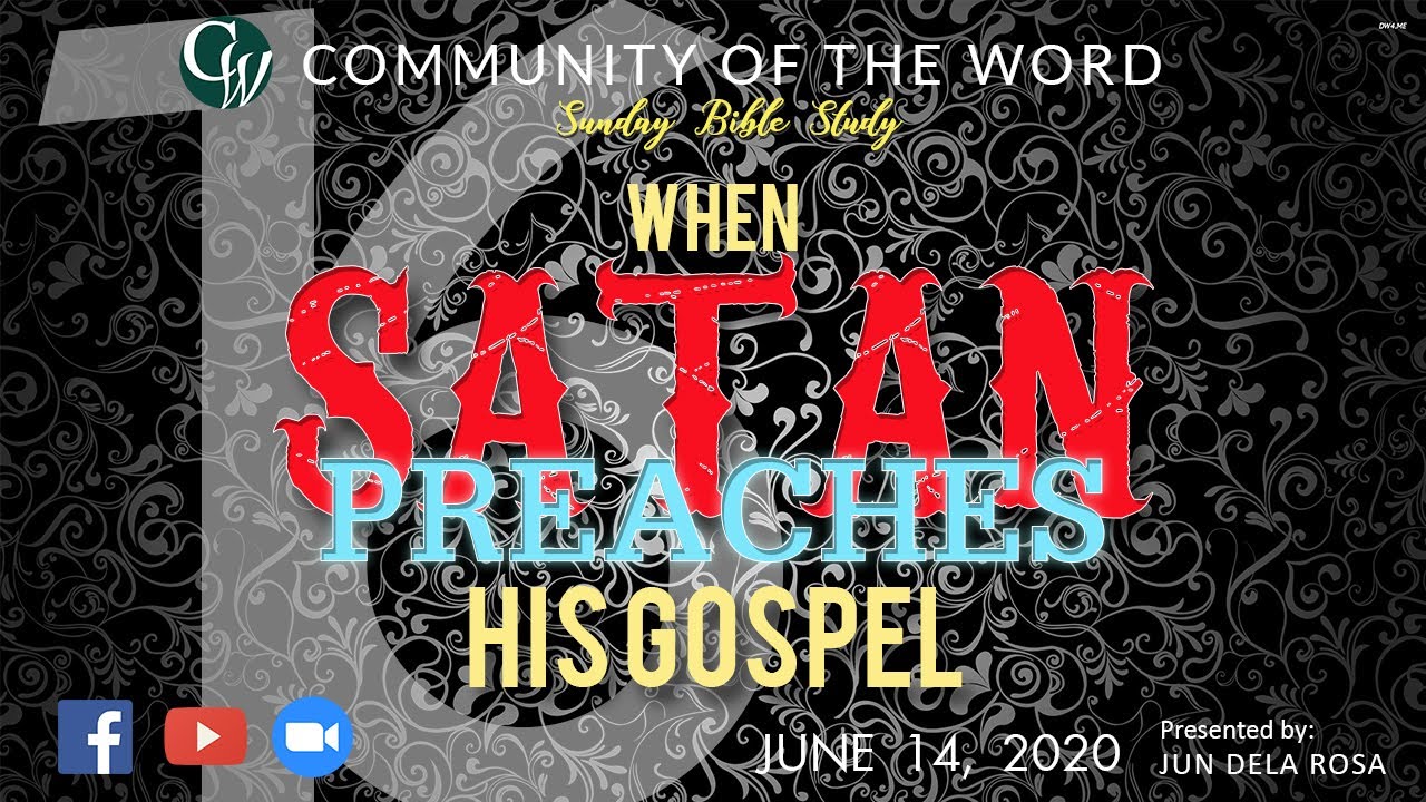 Lesson 16 - When Satan Preaches His Gospel - YouTube