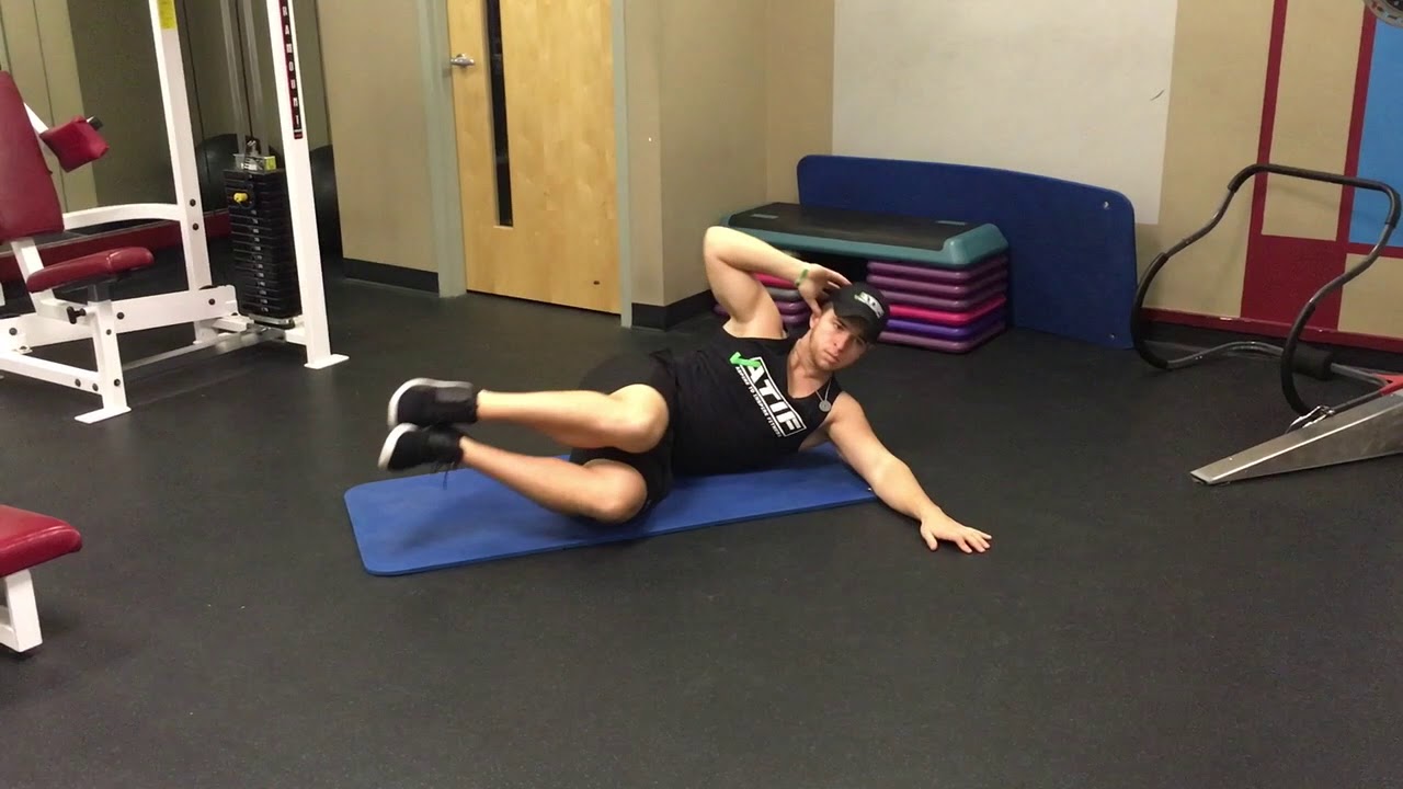 Oblique Crunches - YouTube