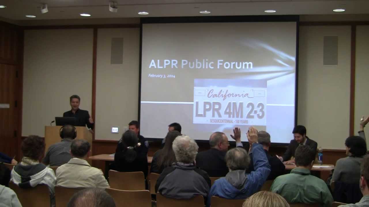 ALPR Public Forum -- APD/NCRIC/ACLU 02-03-14 - YouTube