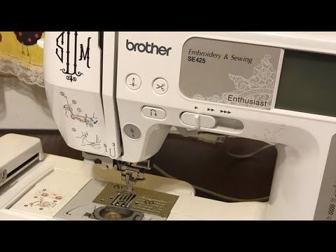 Live Stream Replay - Brother SE425 - Changing the Q foot - YouTube
