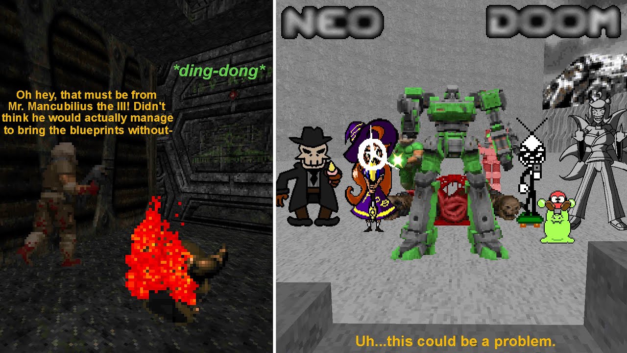 Doom BYOC Multiplayer - Raven from Armored Core and his hopes to not ...