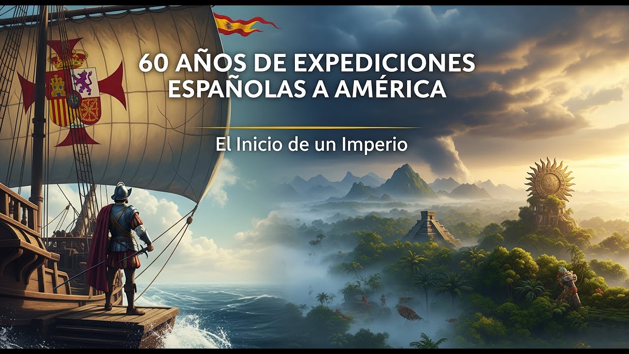 60 Años de Expediciones Españolas a América: El Inicio de un Imperio ...
