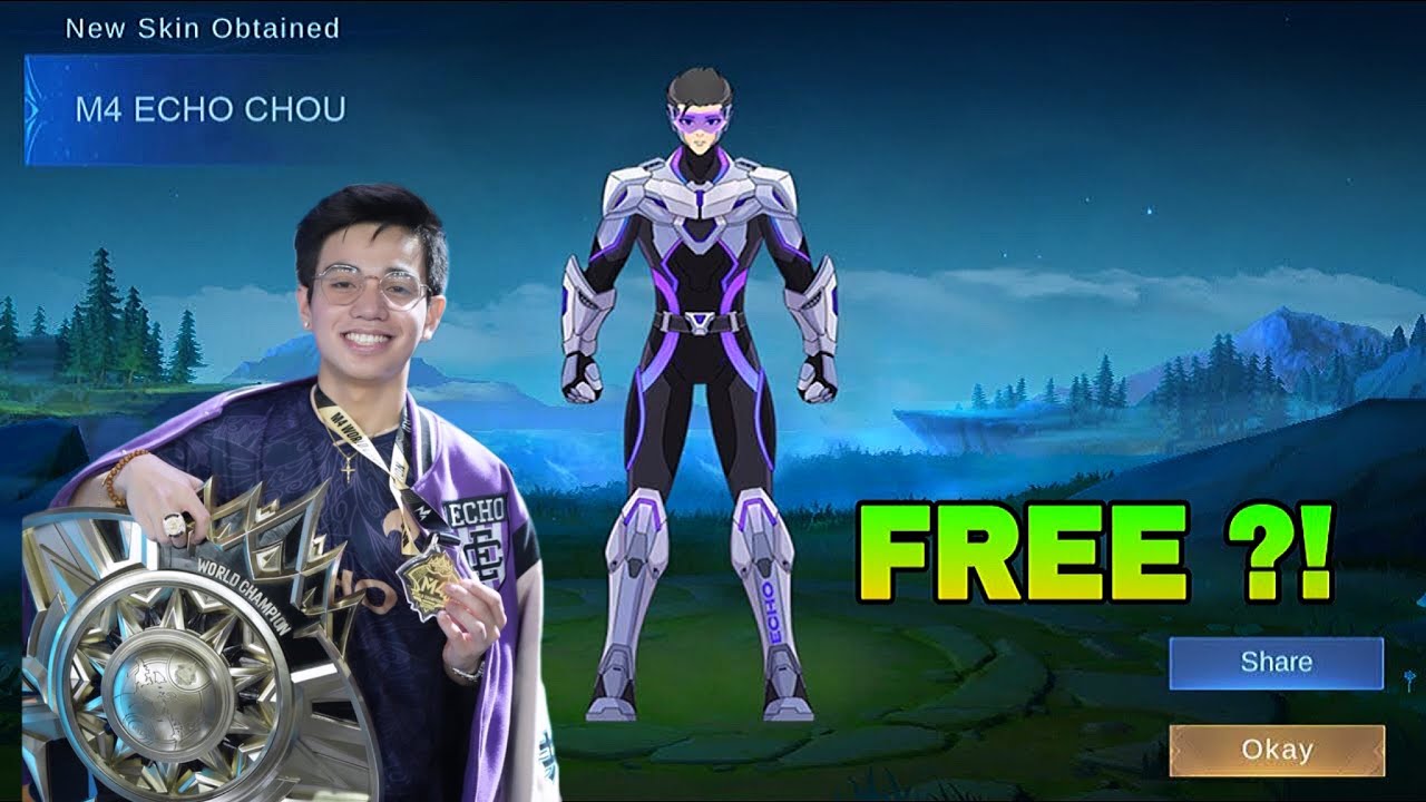 NEW CHOU SKIN M4 IS HERE!!! MLBB - YouTube