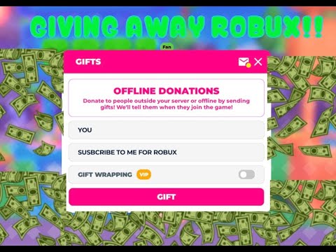 GIVING AWAY ROBUX PLS DONATE LIVESTREAM - YouTube