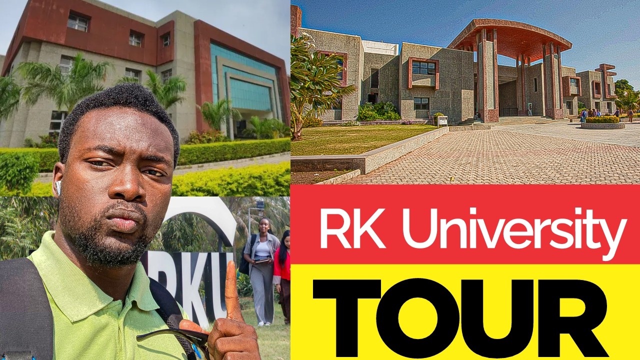 RK University Campus Tour by a Foreigner | Is It Worth It in 2025 ...