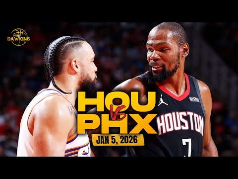 Houston Rockets vs Phoenix Suns Full Game Highlights | Jan 5, 2026 | FreeDawkins
