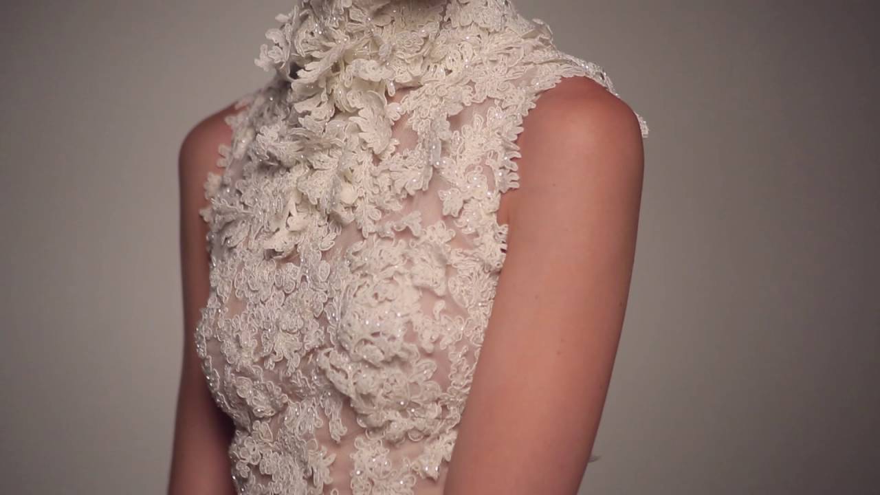 White floral dress - Ashi Studio FW - 2016/2017 - YouTube