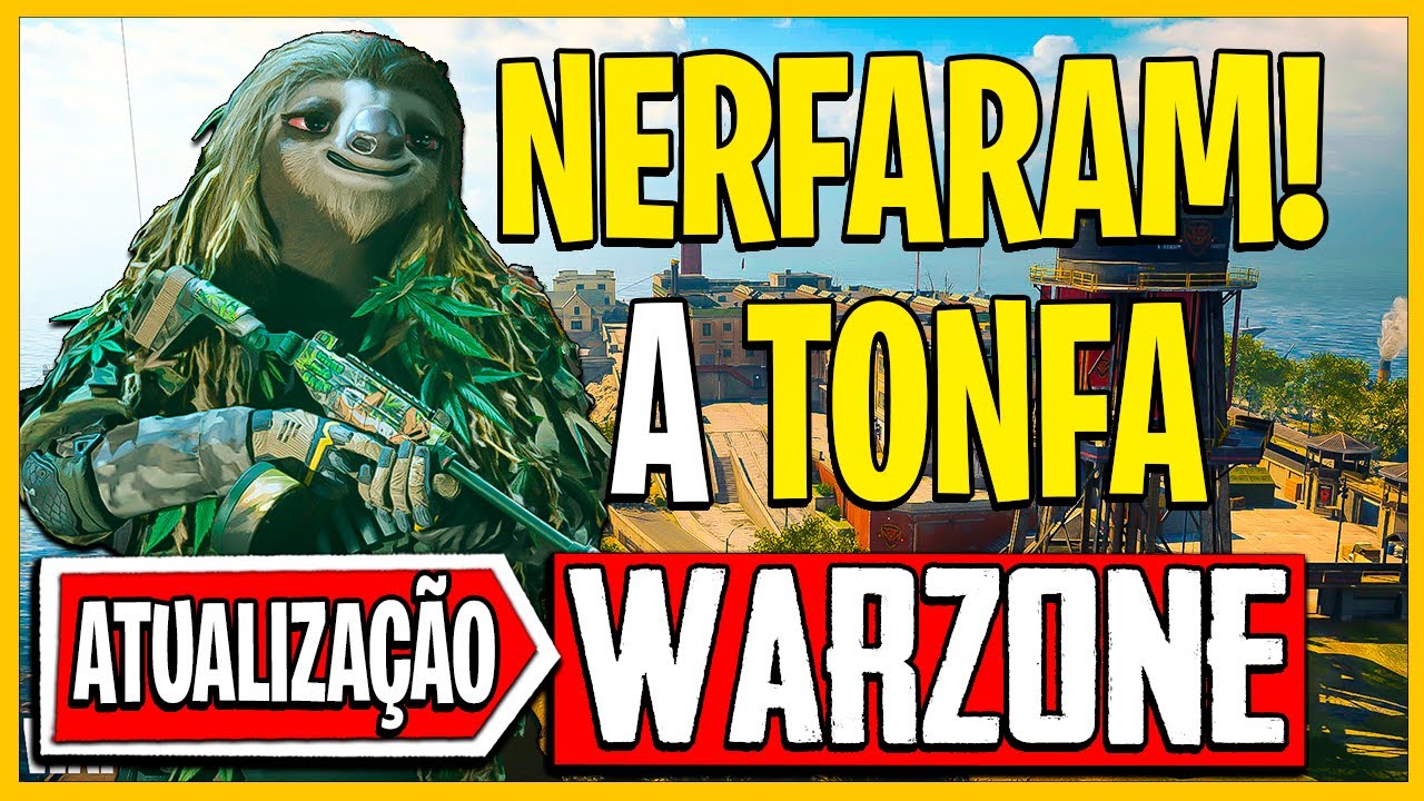 ATUALIZARAM DE NOVO! NERFARAM A TONFA E SHOTGUN NO WARZONE! - YouTube