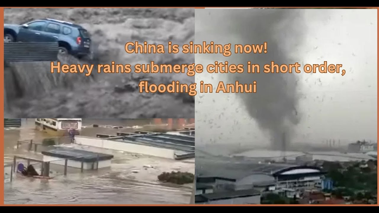 MOST HORRIFIC Storms And Flash Floods Drown Cities In China! Natural ...