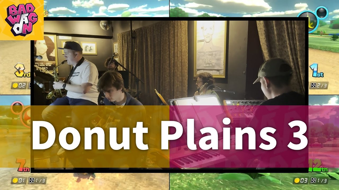 Donut Plains 3 - Mario Kart with a Live Band - YouTube