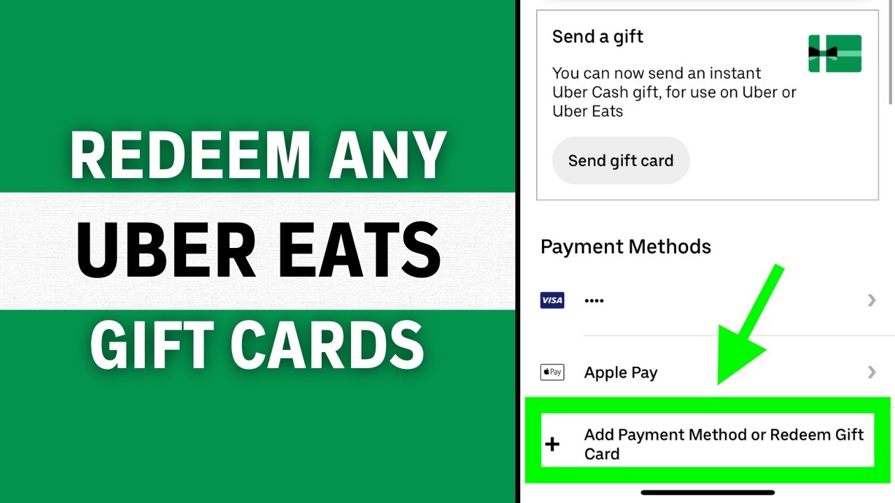 How to Redeem Gift Card on Uber Eats | Claim Voucher Code on Uber Eats ...