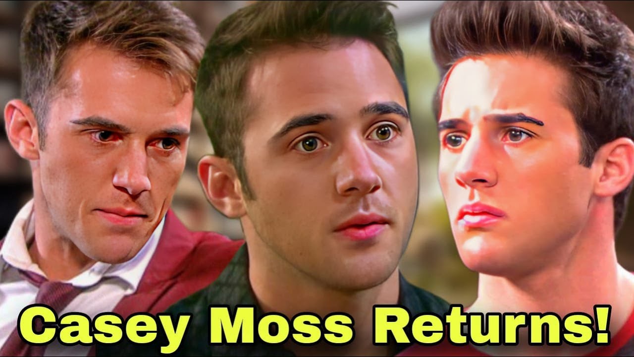 Big Surprising Update! Casey Moss Returns! Days of Our Lives Drops ...